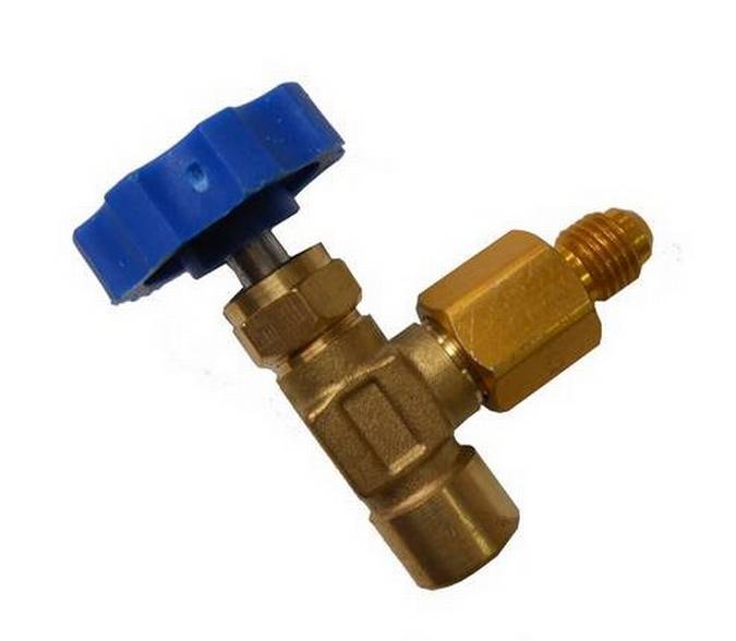 Pittstop R134a to R12 Top Mount Can Tap W/Shut off #5005 Details and ...